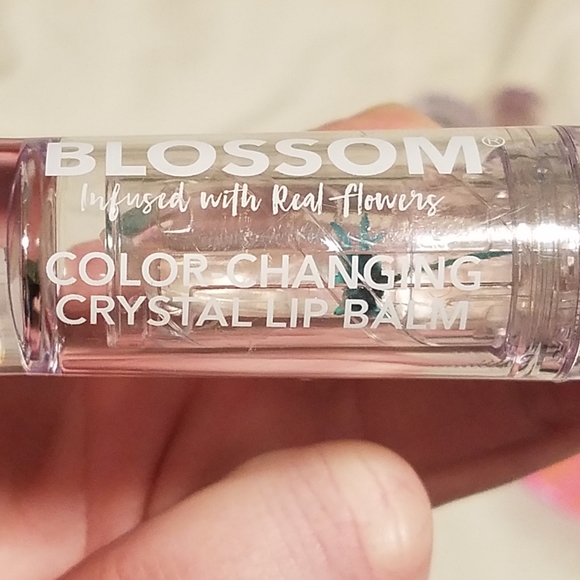 Blossom | Makeup | Nwt Blossom Color Changing Crystal Lip Balm Infused ...